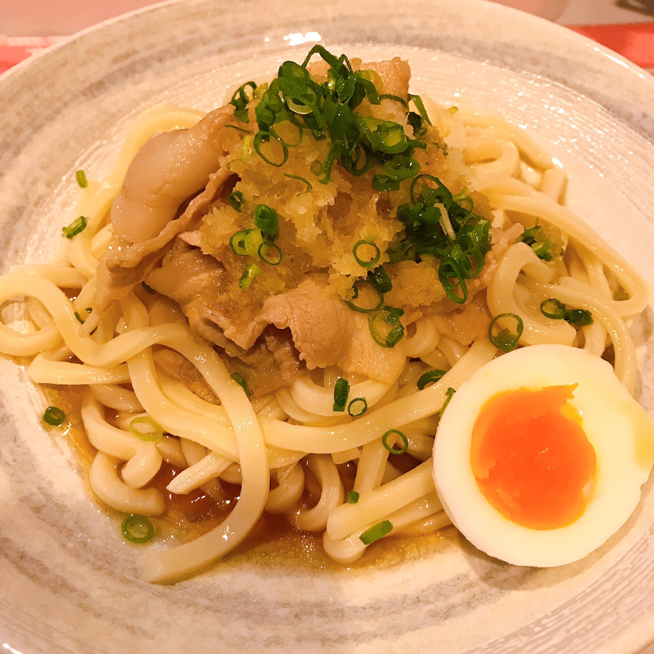 豚しゃぶおろしうどん | OLELOG